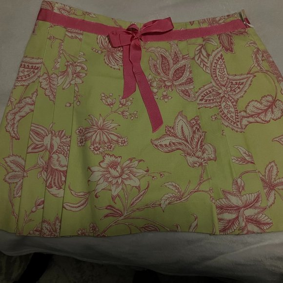 Molly | Skirts | Molly Made In Massachusetts Pink And Green Size 8 ...